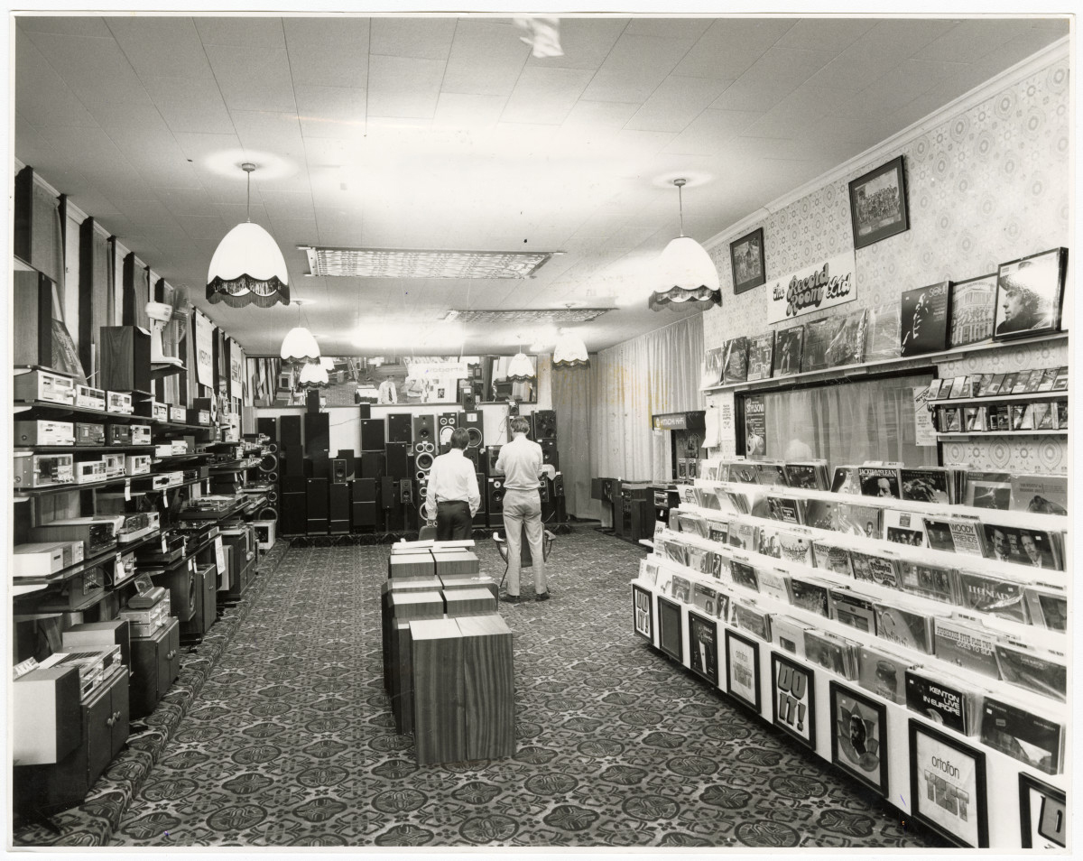 The stereo lounge upstairs at the Record Room: Picturing Canterbury ...