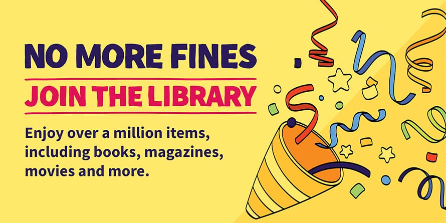 No more fines! | Christchurch City Libraries Ngā Kete Wānanga o Ōtautahi